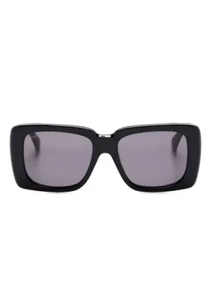 Max Mara Square-frame Sunglasses - Black