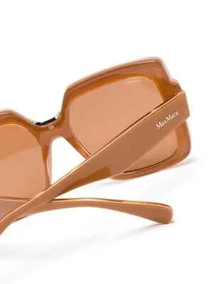 Max Mara Ernest Oversize-frame Sunglasses