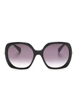 Max Mara Oversized Sunglasses - Black