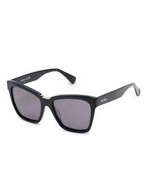 Max Mara Square-frame Sunglasses - Black