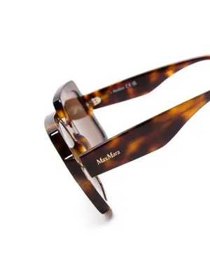 Max Mara Ernest Oversize-frame Sunglasses