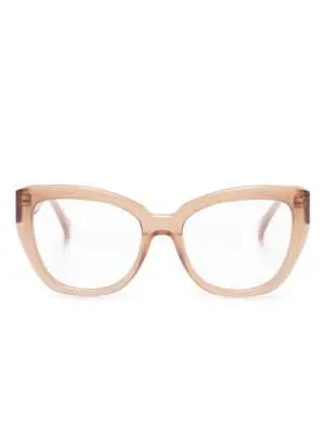 Max Mara Cat-eye Frame Glasses - Brown