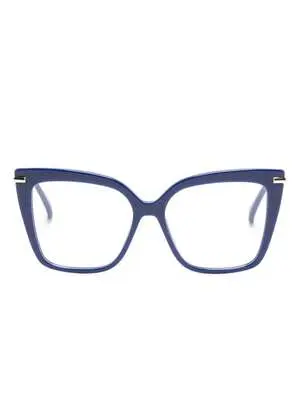 Max Mara Colourblock Butterfly-frame Eyeglasses