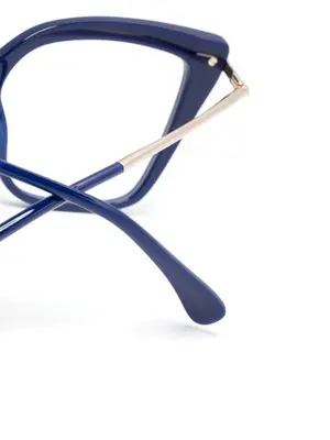 Max Mara Colourblock Butterfly-frame Eyeglasses