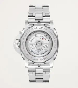 Panerai Brushed Steel Luminor Quaranta Bitempo Watch