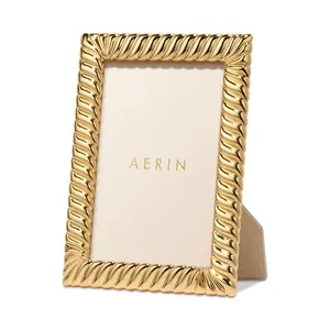 Aerin Loretta Picture Frame, 4 X 6 - Gold