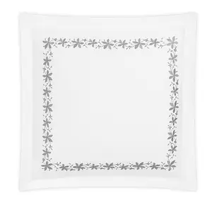 MATOUK Callista Euro Sham - Silver