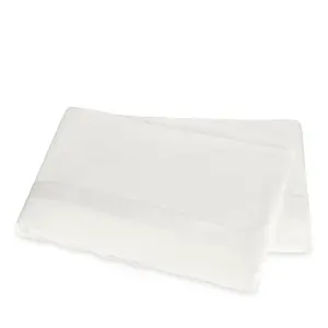 MATOUK Ambrose Flat Sheet, King - Bone/bone