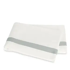 MATOUK Ambrose Flat Sheet, King - Bone/pool