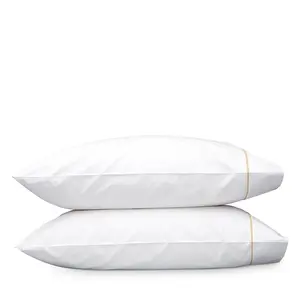 MATOUK Gatsby Pillowcase Set, King - Champagne