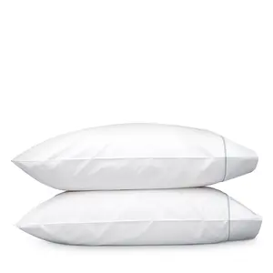 MATOUK Gatsby Pillowcase Set, King Pool