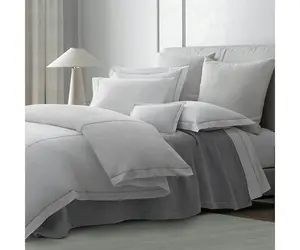 MATOUK Gatsby Pillowcase Set, Standard - Silver