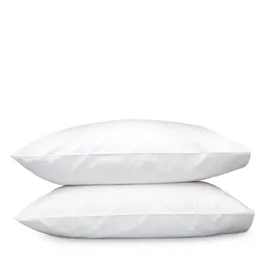 MATOUK Gatsby Pillowcase Set, Standard - White