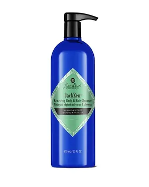 Jack Black Jackzen Renewing Body & Hair Cleanser With Bamboo & Violet 33 Oz - No Color