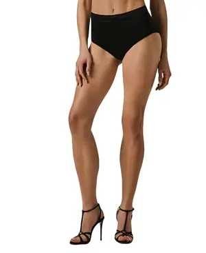 Kiki De Montparnasse Tous Les Jours High Waist Panty - Black