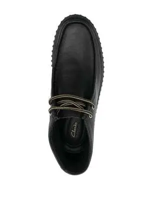 Clarks Torhill Hi Ankle Boots - Black