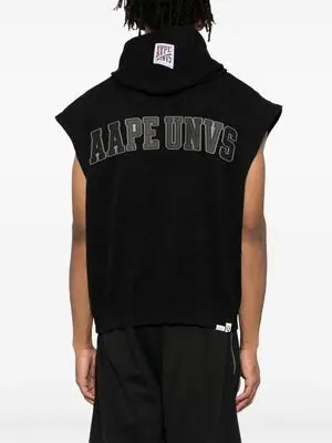 AAPE BY *A BATHING APE® Patterned Jersey Hoodie