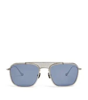 Matsuda Aviator Sunglasses - Silver