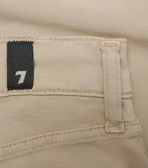 7 For All Mankind Luxe Performance Plus Slimmy Tapered Chinos - Beige