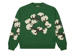 DENIM TEARS X Cpfm Cactus Tears Crewneck Sweatshirt - Green