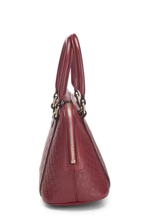 Gucci Microguccissima Leather Dome Bag - Red