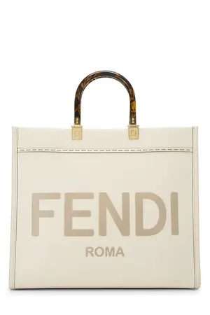 Fendi Sunshine Shopper - White