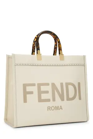 Fendi Sunshine Shopper - White