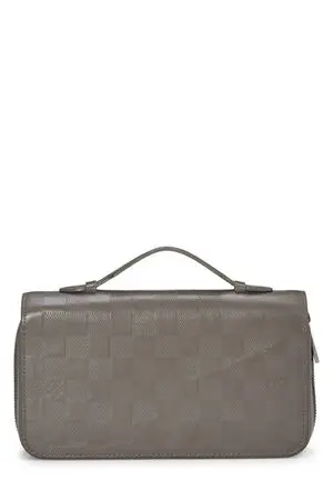 LOUIS VUITTON Damier Infini Zippy Xl - Grey