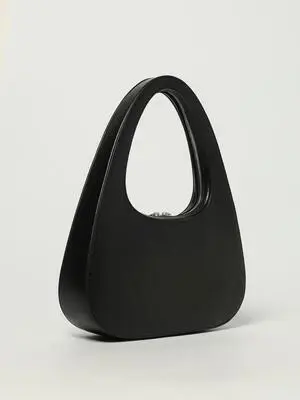 Coperni Leather Shoulder Bag - Black
