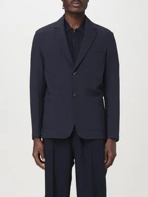 Emporio Armani Emporio Armani Textured Blazer Navy