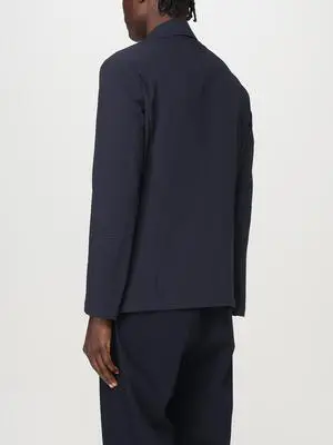 Emporio Armani Textured Blazer - Navy