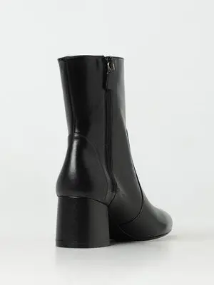 STUART WEITZMAN Zip Up Block Heel Ankle Boots