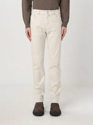 Jacob Cohen Straight Leg Chinos - White