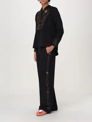 WALES BONNER Embroidered Trousers