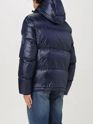 ジャケット・アウター ARMANI COLLEZIONI puffer jacket navy Armani Exchange Jacket In Navy - 40% Off | Editorialist