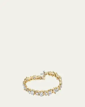 VRAI 14k 12.30tcw Lab Grown Diamond Unity Bracelet
