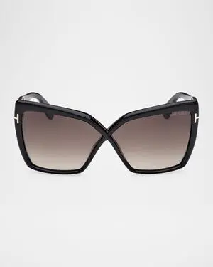TOM FORD Fiore Butterfly Sunglasses