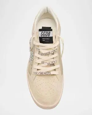 GOLDEN GOOSE Ball Star Glitter Low-top Sneakers