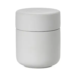 ZONE DENMARK Jar With Lid - Soft Gray