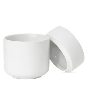 ZONE DENMARK Jar With Lid - White