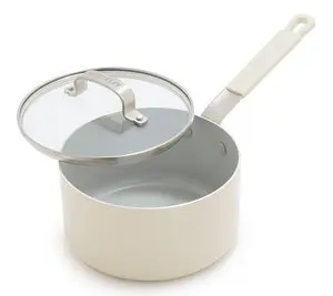 BOBBY FLAY BY GREENPAN Aluminum 2.53qt Saucepan With Lid - One-color