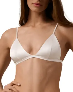 Kiki De Montparnasse Tous Les Jours Soft Bra - White