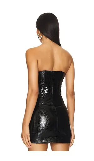 CULTNAKED Killa Bandeau - Onyx Croc