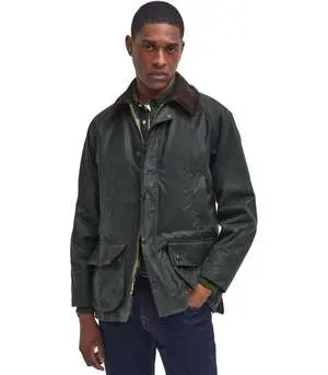 Barbour Bedale Wax Jacket - Green