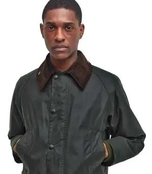 Barbour Bedale Wax Jacket - Green
