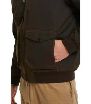 BARACUTA G9 Waxed Bomber Jacket