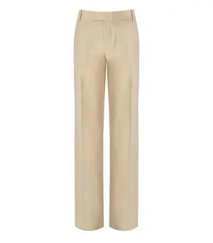 Federica Tosi Wide-leg Trousers - Beige