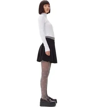 GANNI Pleated Mini Skirt