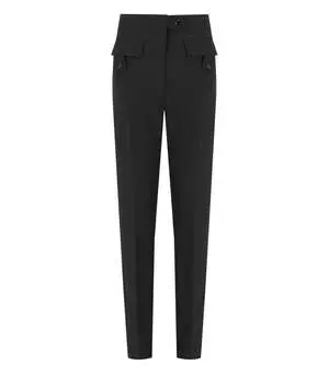 GANNI Twill Trousers With Pockets