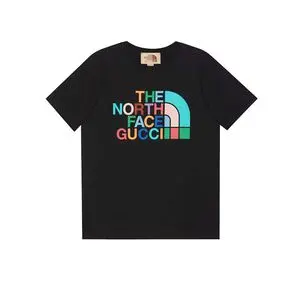Gucci X The North Face Cotton T-Shirt - Black | Editorialist